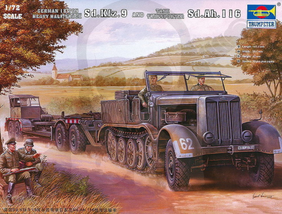 Battle-Models > Trumpeter 07275 Sd.Kfz.9 and Tank Transporter Sd.Ah.116 ...